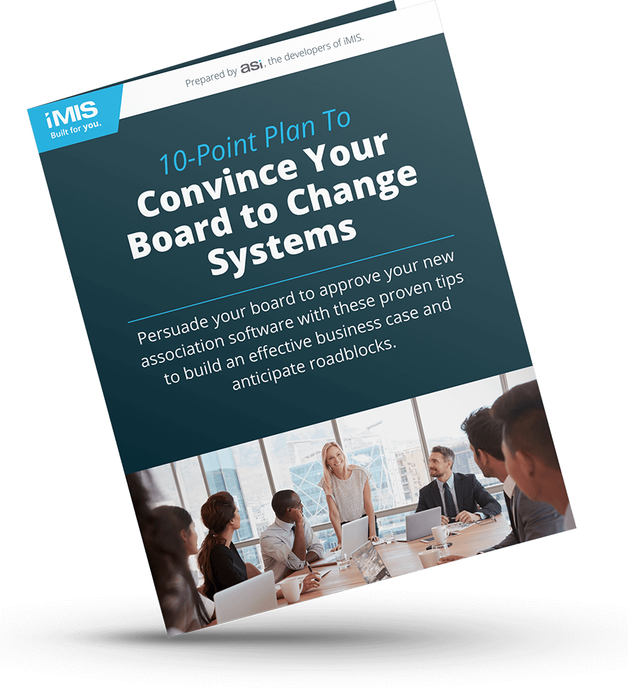 Download the 10-Point Plan to Convince Your Board | iMIS